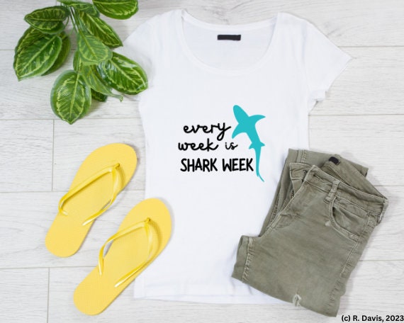 Every Week is Shark Week SVG Instant Download for T-shirts or - Etsy