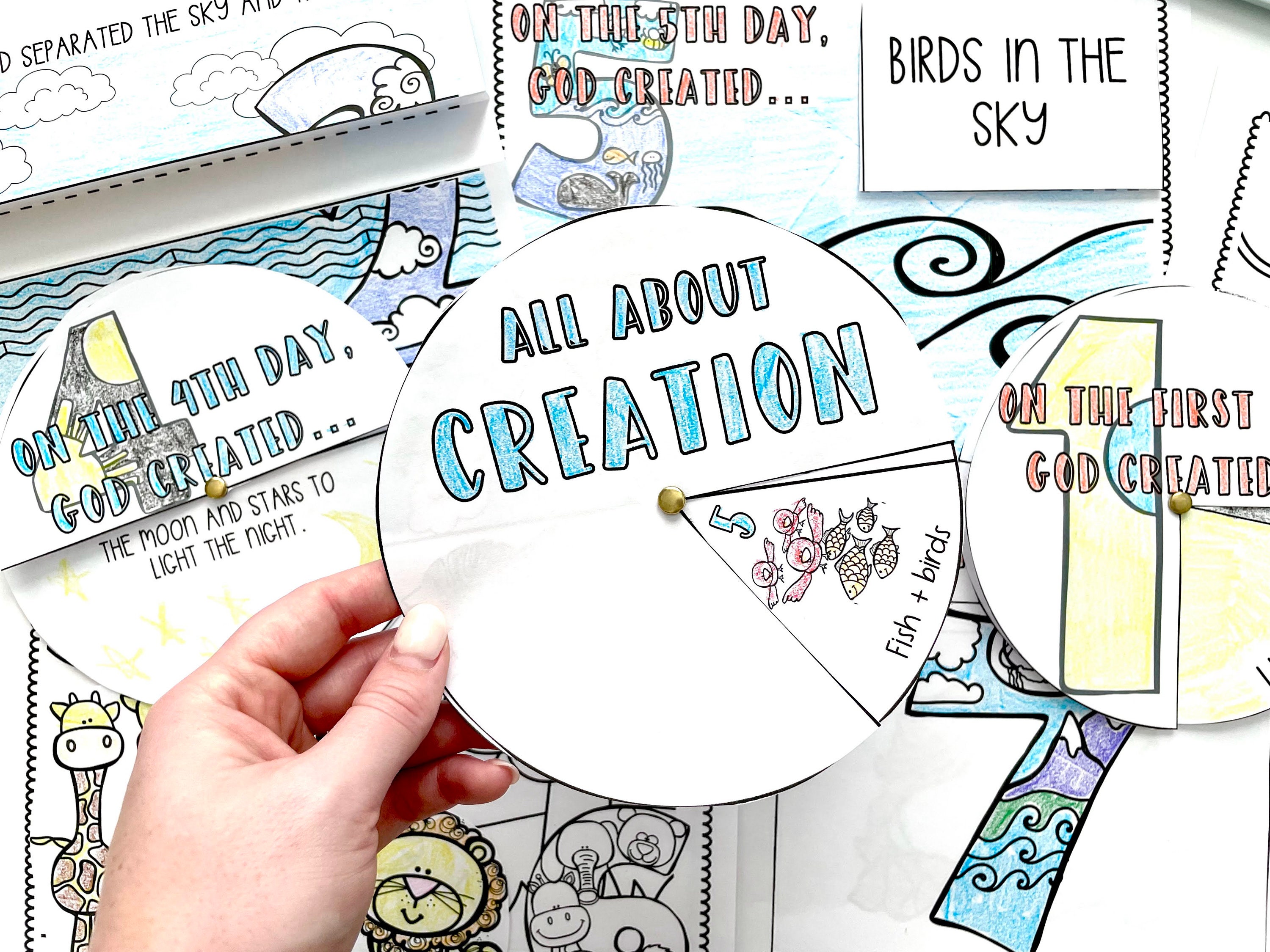 Fifth Day Of Creation Crafts