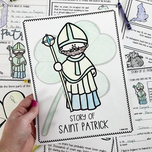 St. Patrick Story + Activity Sheets for Sunday School or Homeschool - Etsy