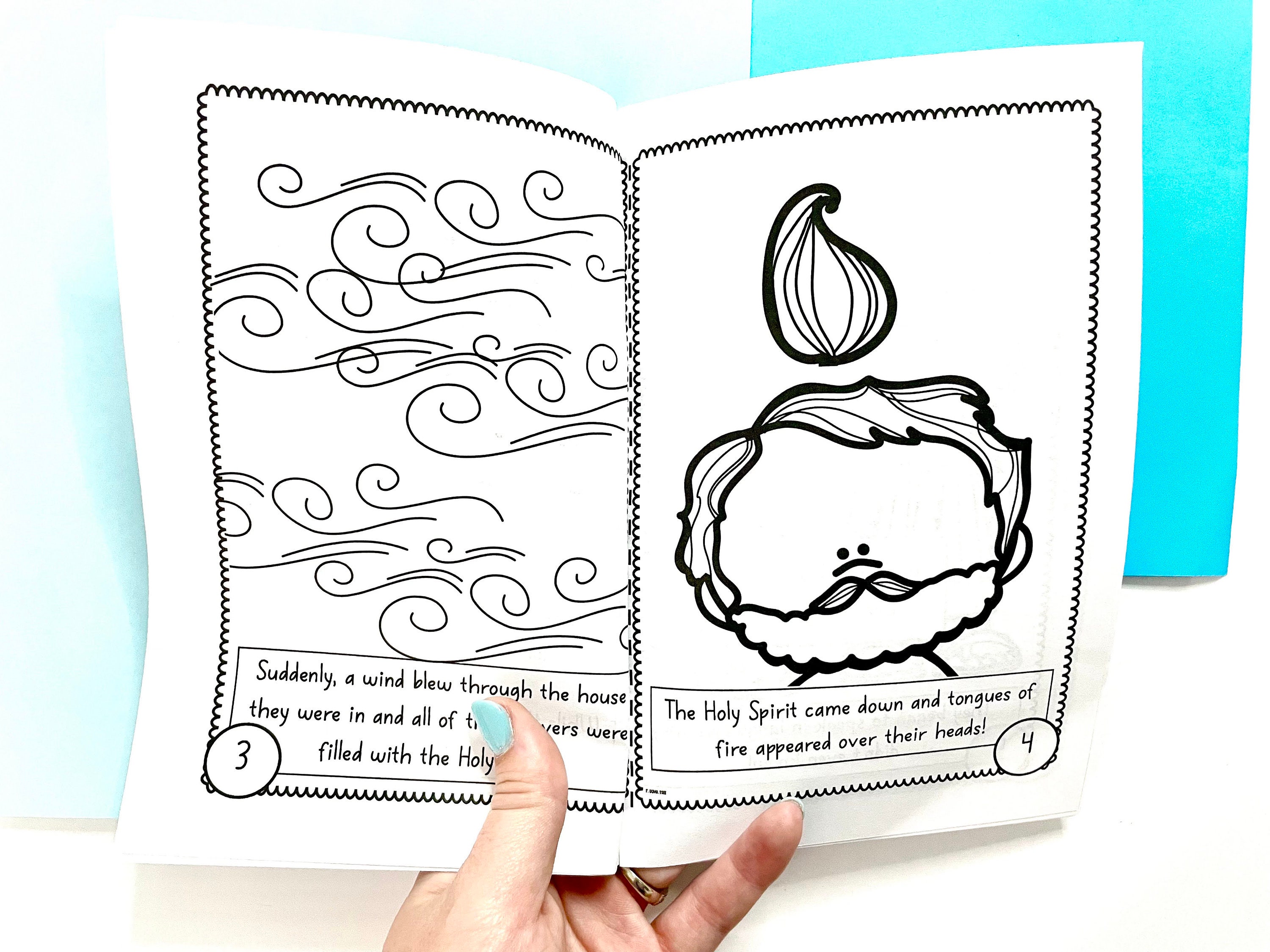 Pentecost Booklet // Printable Book About Pentecost + Birth of the ...