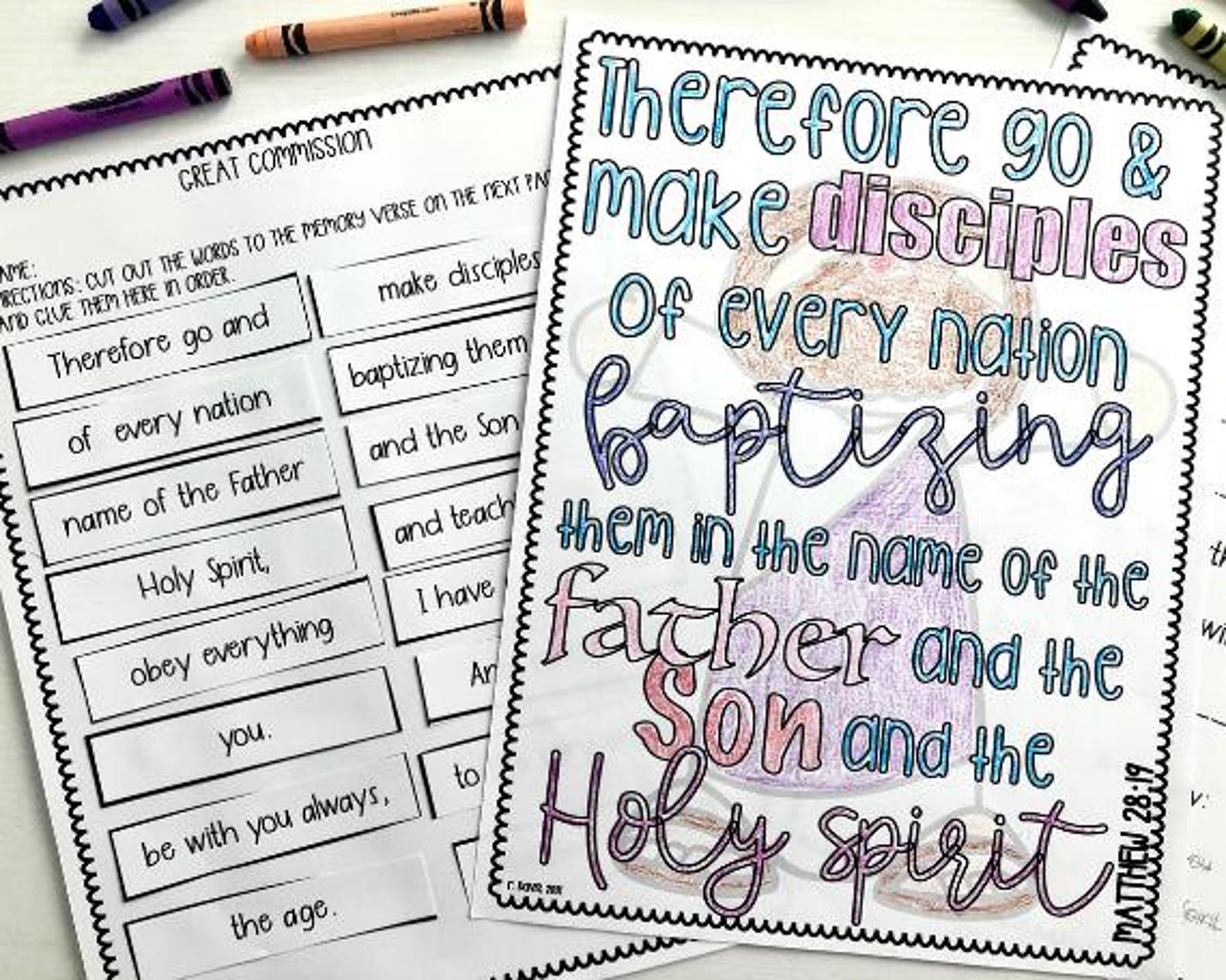 The Great Commission Bible Lesson for Upper Elementary Sunday School ...