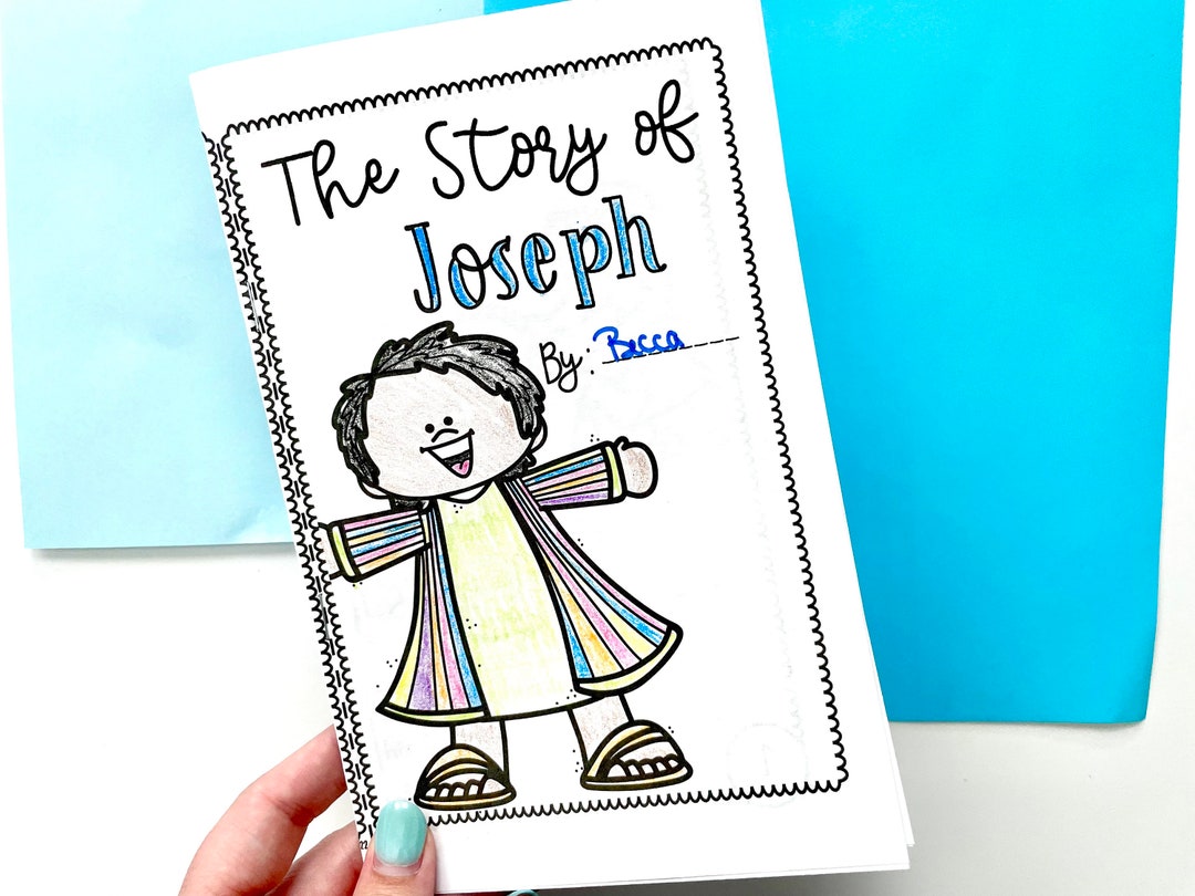 Story of Joseph Booklet // Printable Book About Joseph, His Brothers ...