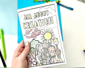 Gods 7 Days Creation Sunday School Craft Bible Story - Etsy