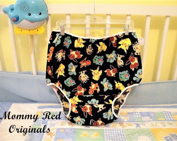 ABDL Pokemon Diaper Cover - Etsy