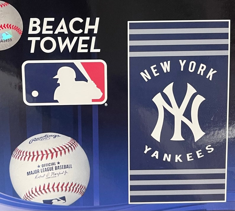 MLB New York Yankees Beach Towel - Etsy