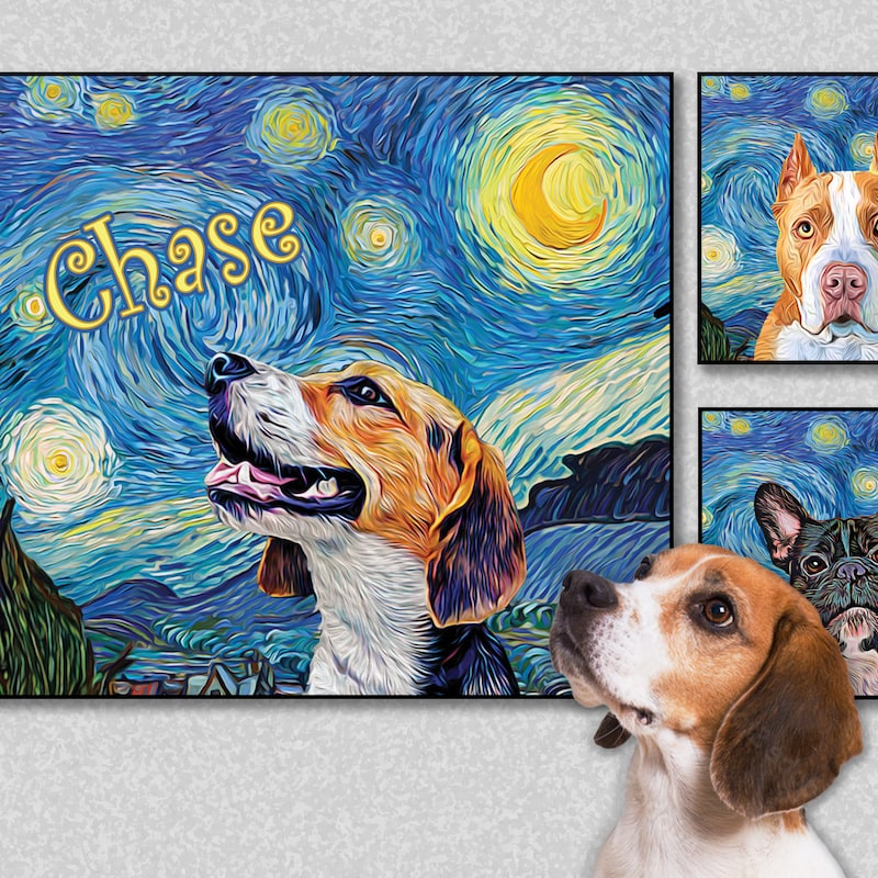 Custom Dog Poster - Etsy