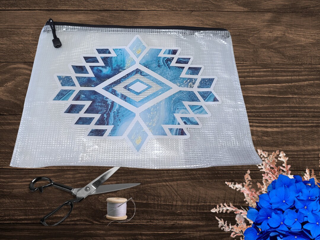 Waterproof Zippered Project Pouch: Needlework & Quilt Storage Bag - Etsy