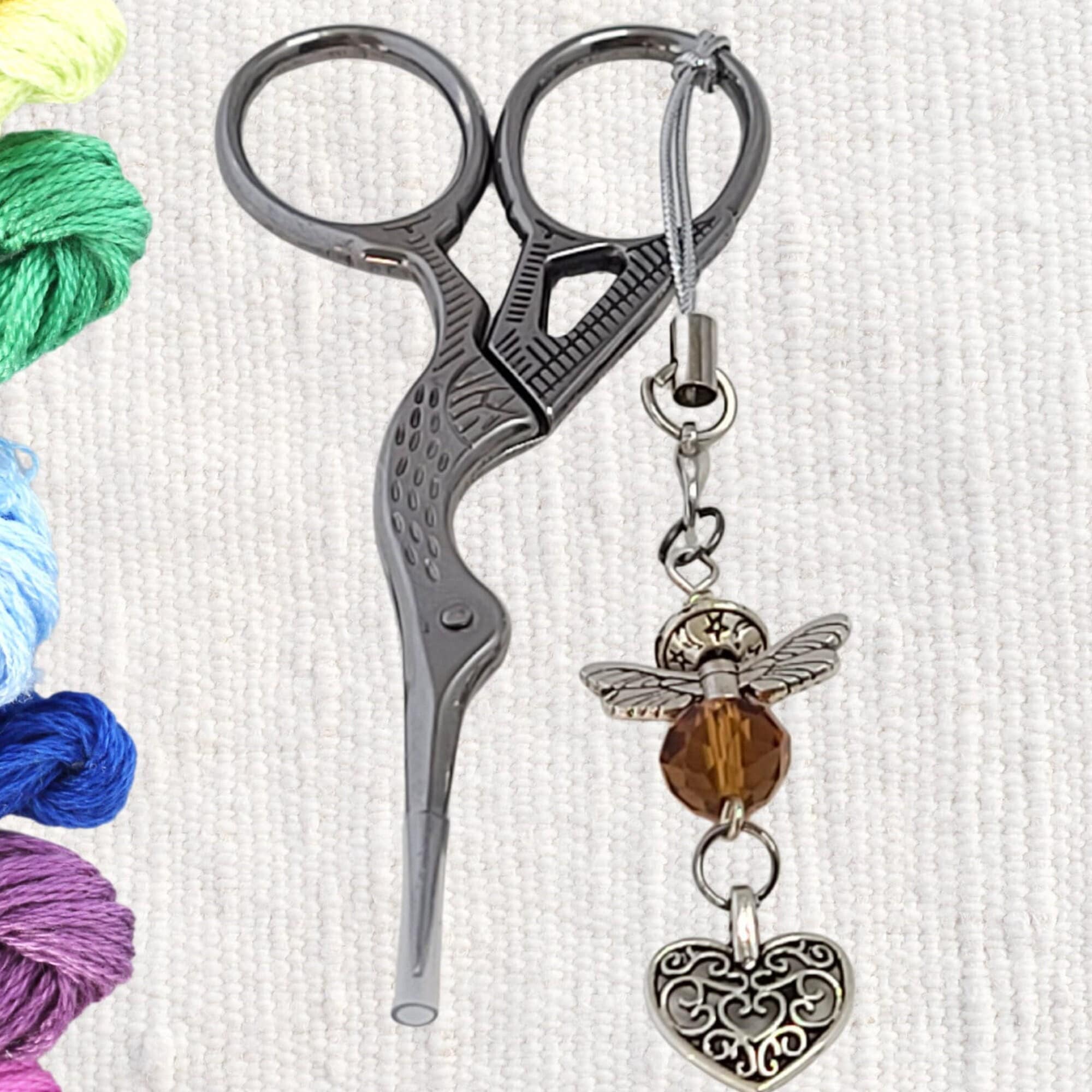 Beaded Scissor Fob Set Scissor Fob Set Needlework Scissor - Etsy