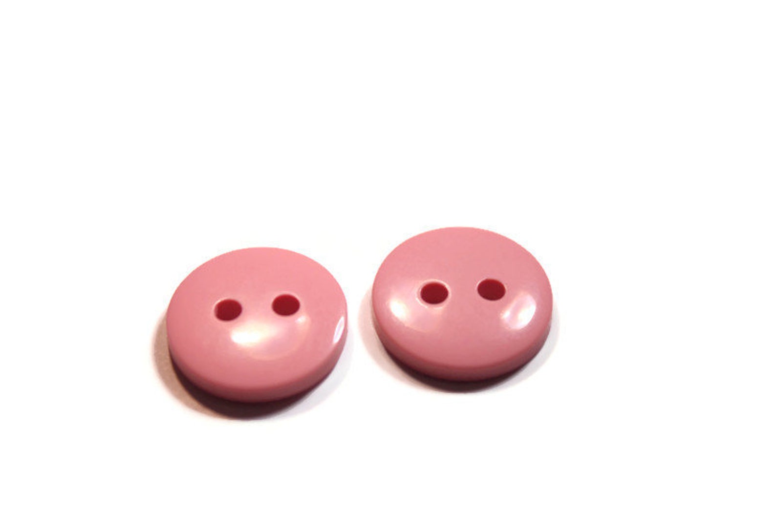 Botones de color rosa lote vintage 5/8 pulgadas - Etsy España