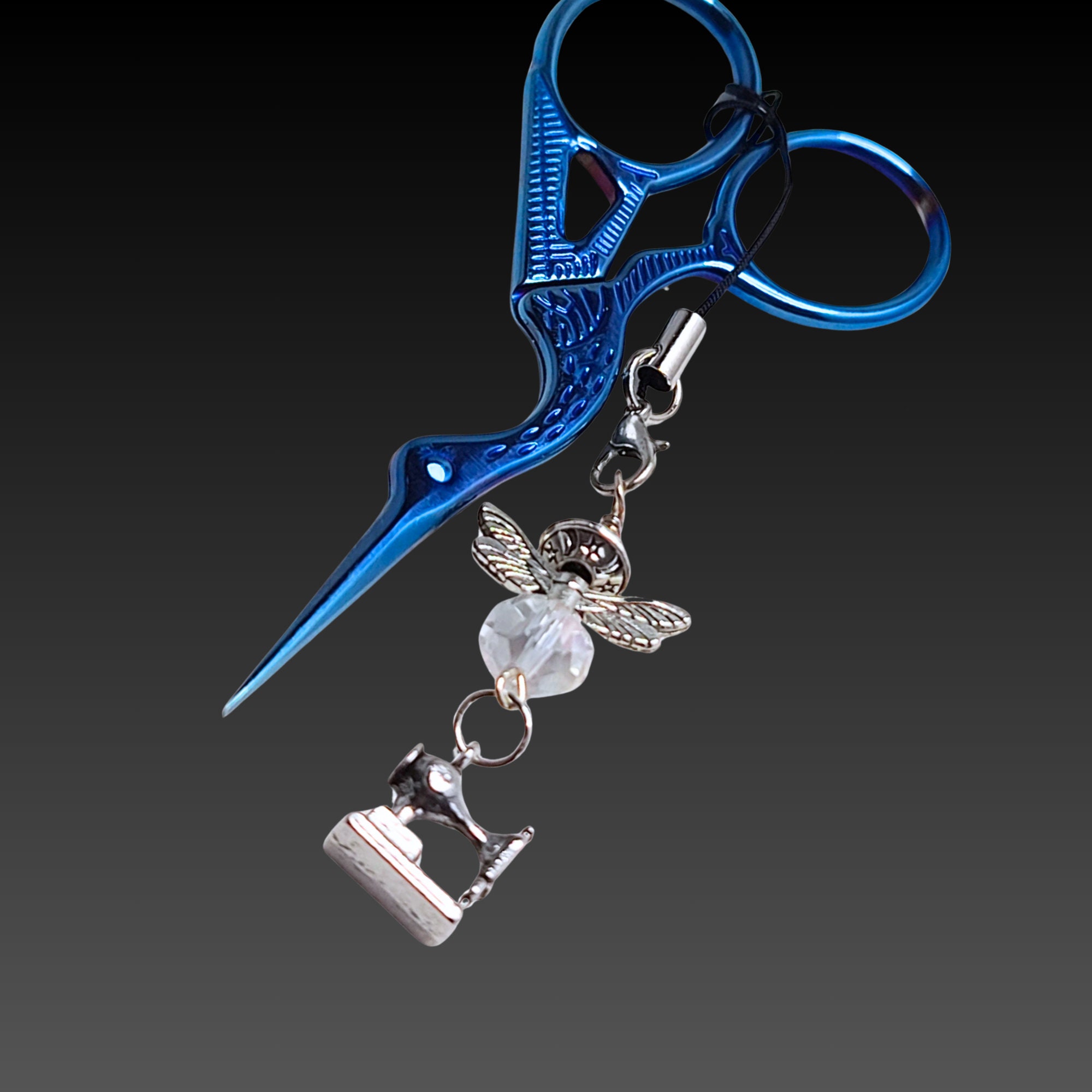 Beaded Scissor Fob Set, Scissor Fob Set, Needlework Scissor Fob Set ...