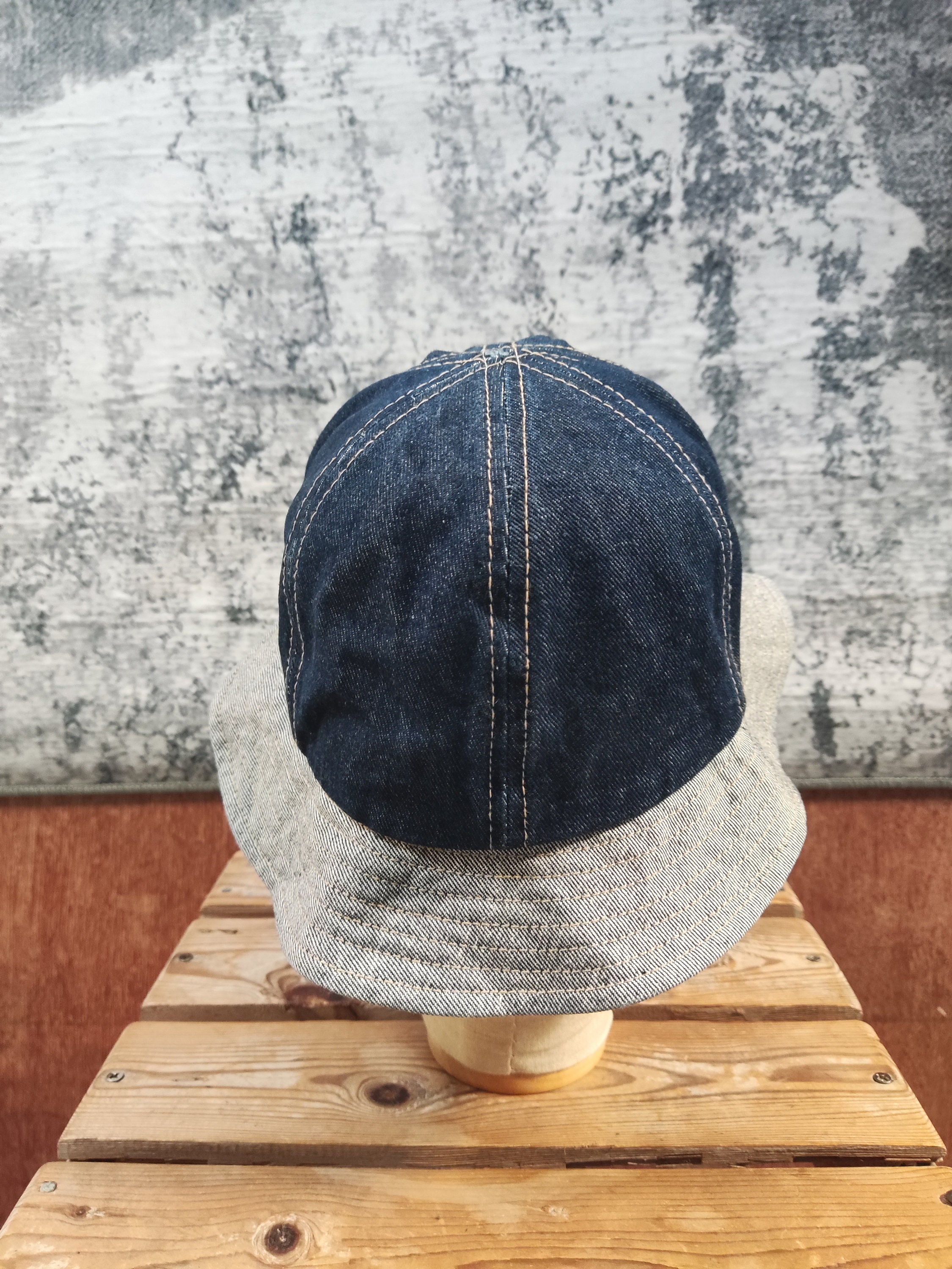 Vintage Levis Denim Bucket Hat Levis Blue Hat Embroidery Logo Levis ...