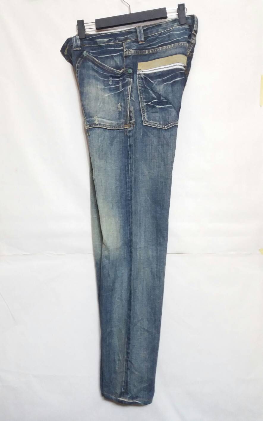 Japanese Brand BACK NUMBER Jeans Back Number Light Wash Back Number Men ...