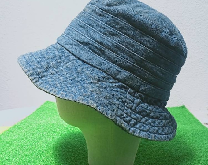 Denim Hats Upcycled Bucket Hats Denim Bucket Hats Unique Hats Upcycled ...