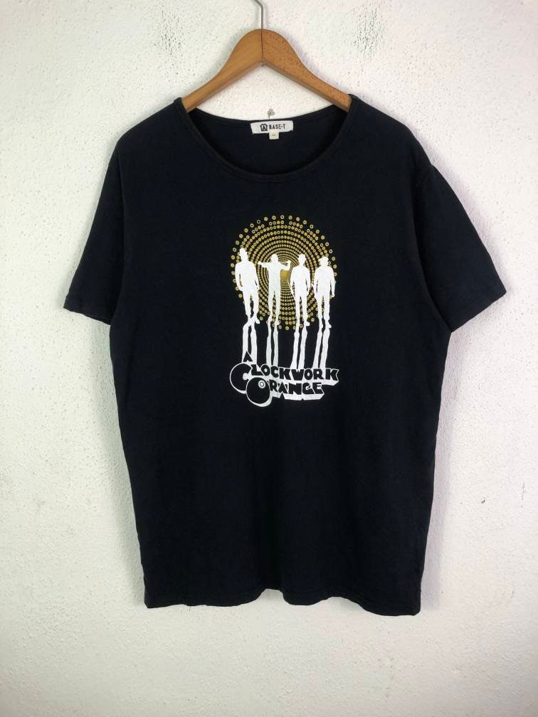 CLOCKWORK ORANGE Movie Graphic T Shirt Promo Tee Psychopathic Film ...