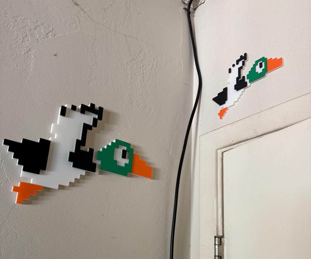 Duck Hunt NES Wall Art: Retro Nintendo-inspired Game Decor - Etsy