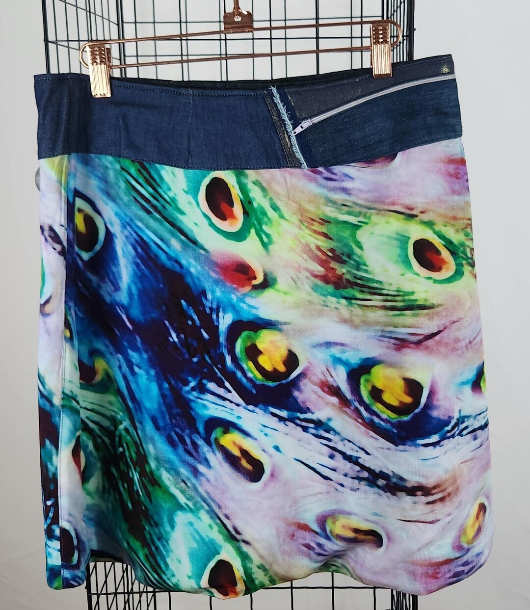NIM Reversible One Size Fits Many Mini Skirt - Etsy