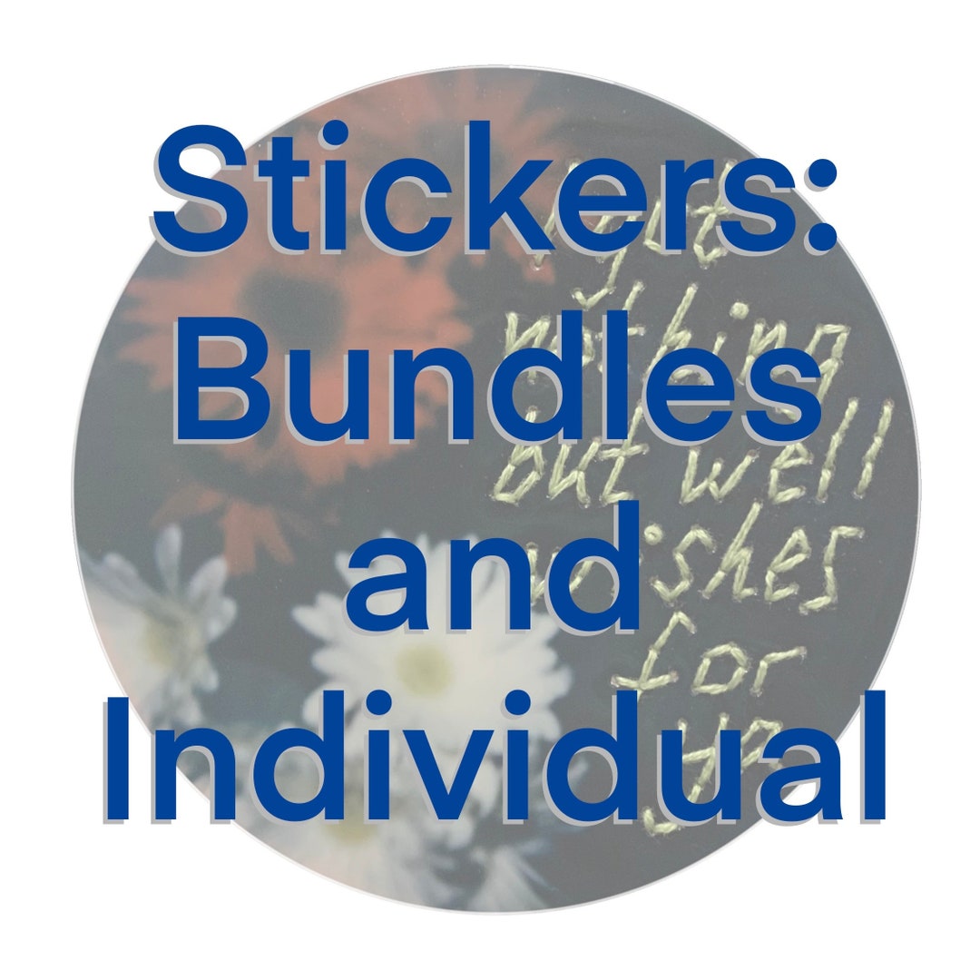 Individuals Stickers and Bundles - Etsy
