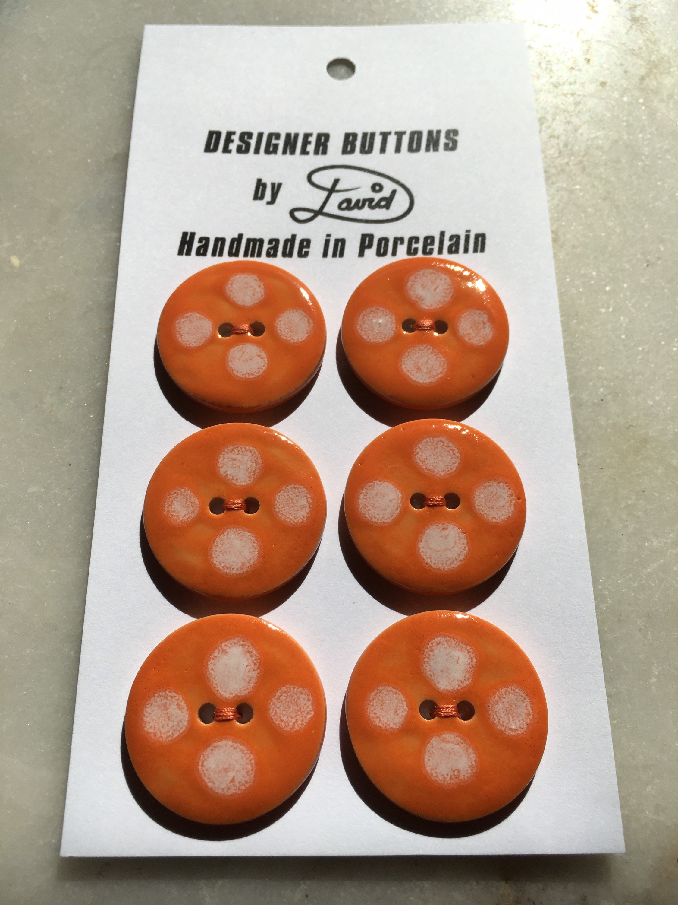 6 'galaxy' Designer Buttons 27mm or 1 and 1/16” Handcrafted in ...