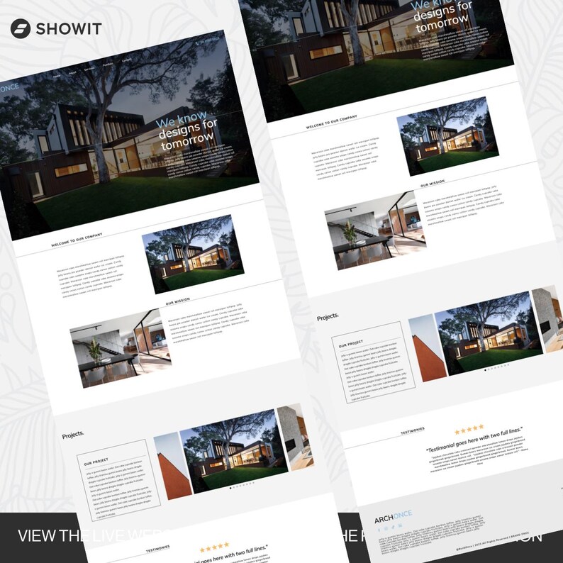Showit Website Template, Modern Showit Website Template for Small ...
