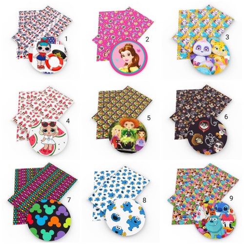 HALLOWEEN CANDY Faux Leather Sheets Leather Sheets PVC Faux | Etsy