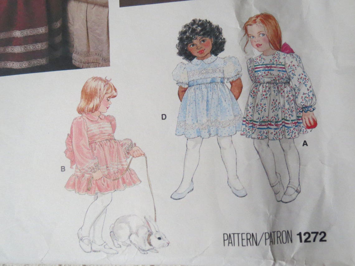 Little Vogue 1272 Sewing Pattern Formal Dress in 2 Lengths - Etsy