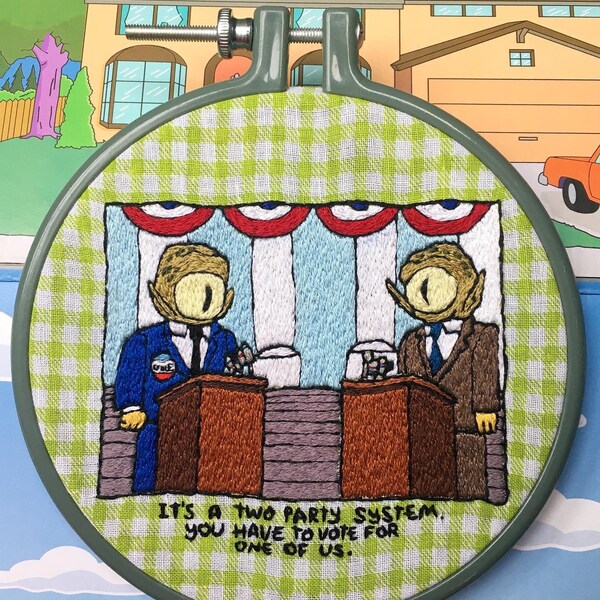 Kodos and Kang - Etsy