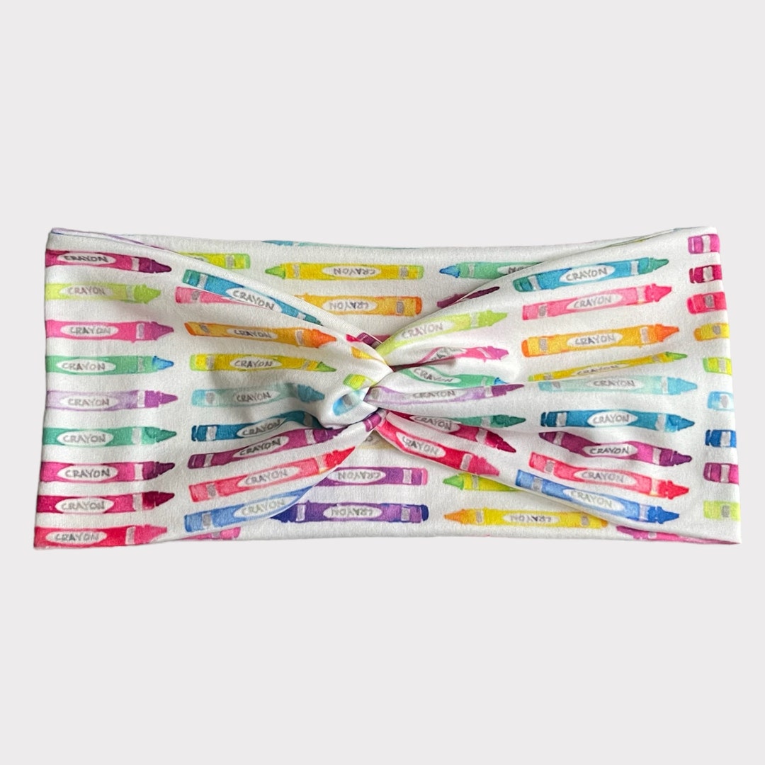 Crayon Headband, Teacher Headband, Adult Headband, Child Headband ...