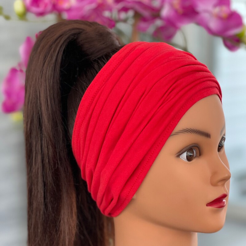 Red Headband - Etsy