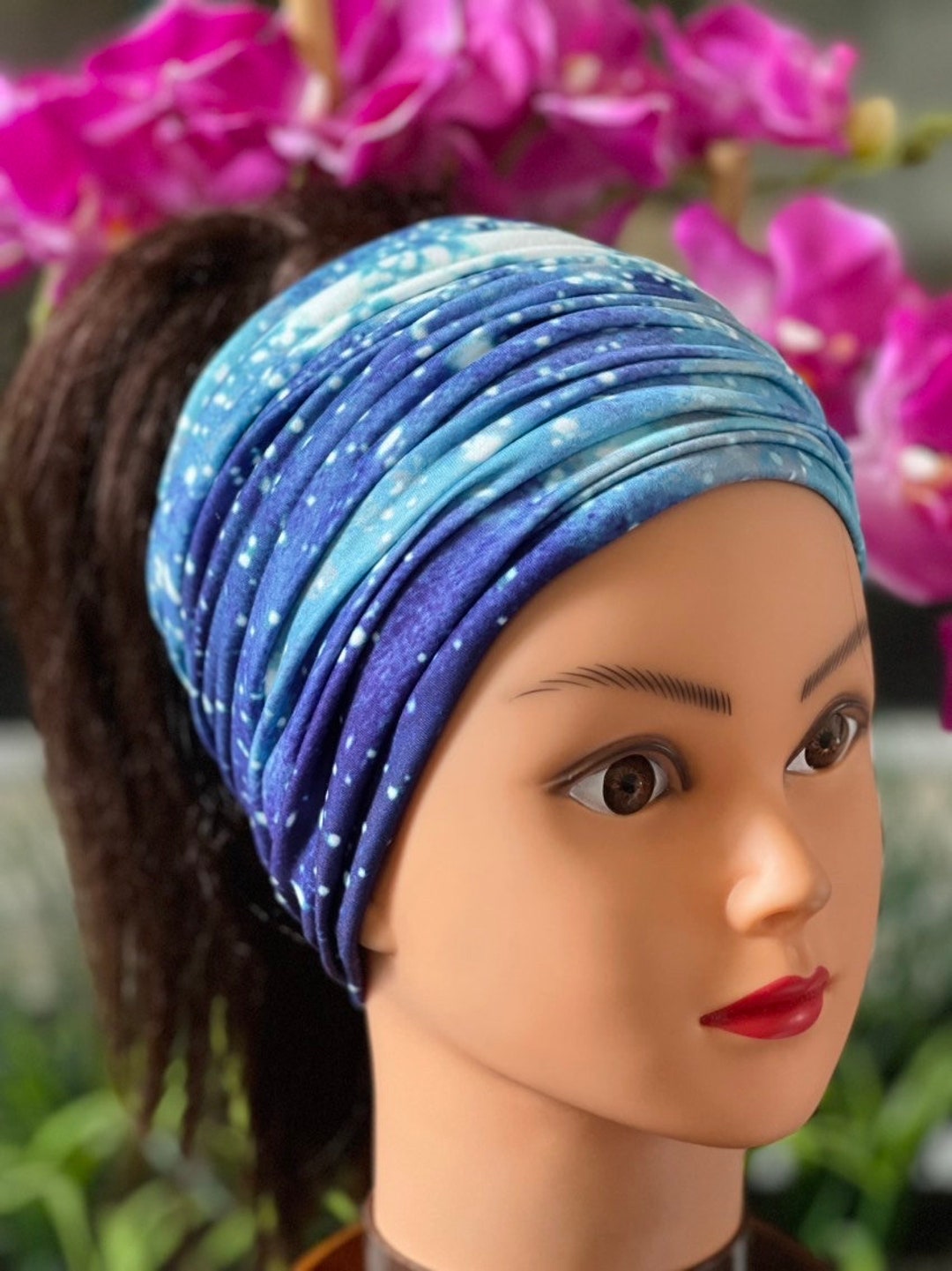 Scrunch Headbands Extra Wide Headband Workout Headband Yoga - Etsy