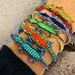 Lizard Inspired Bracelets, Gecko Beaded, Glass Beaded Wristband, Iguana ...