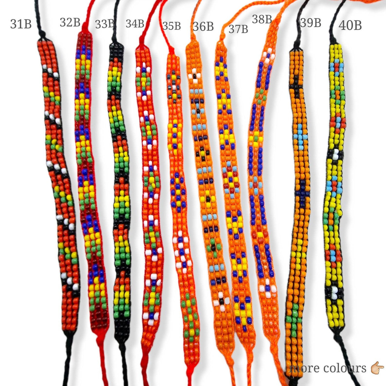 Friendship Bracelets-seed Beads Bracelet-hand Beaded-best - Etsy