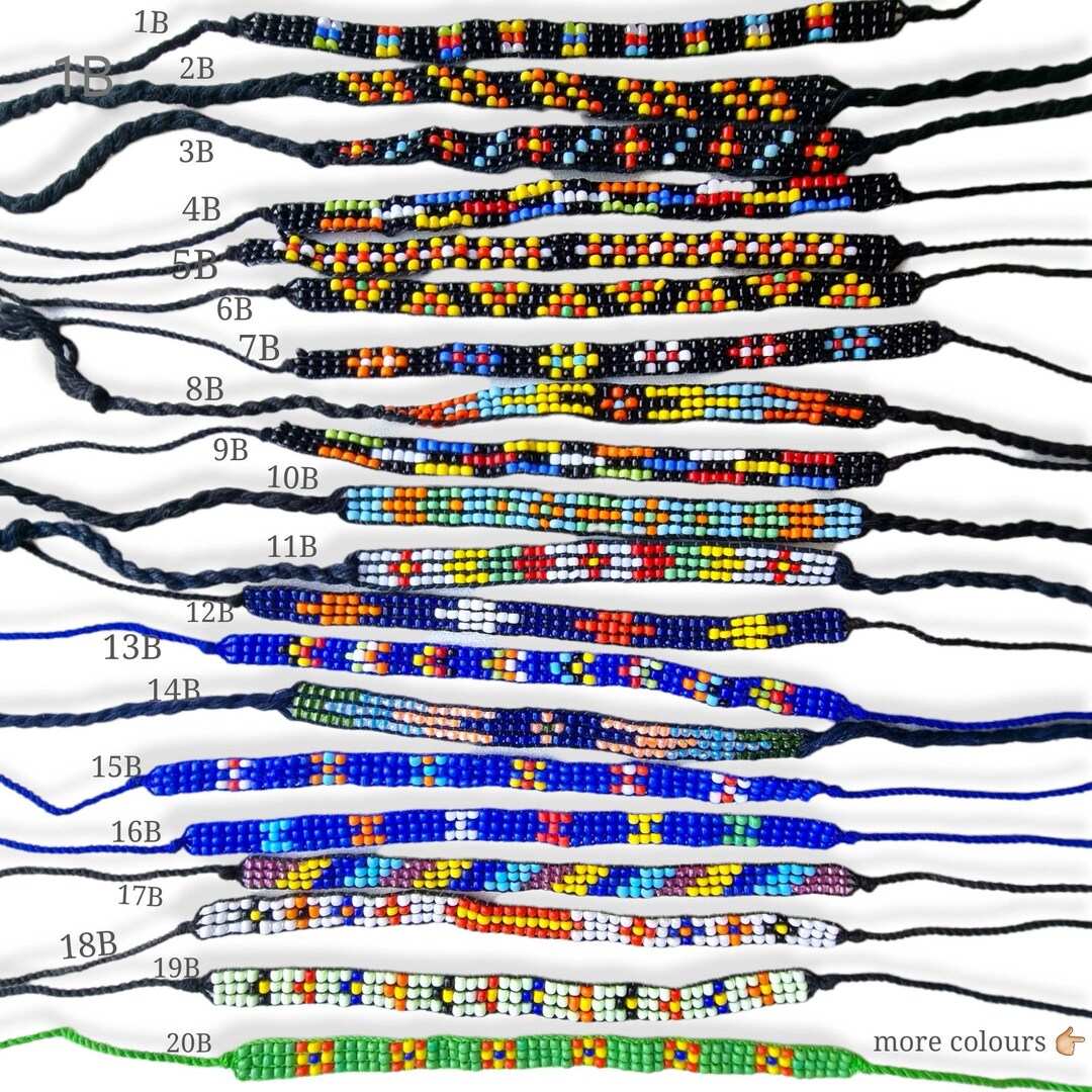 Friendship Bracelets-seed Beads Bracelet-hand Beaded-best Friend Gift ...