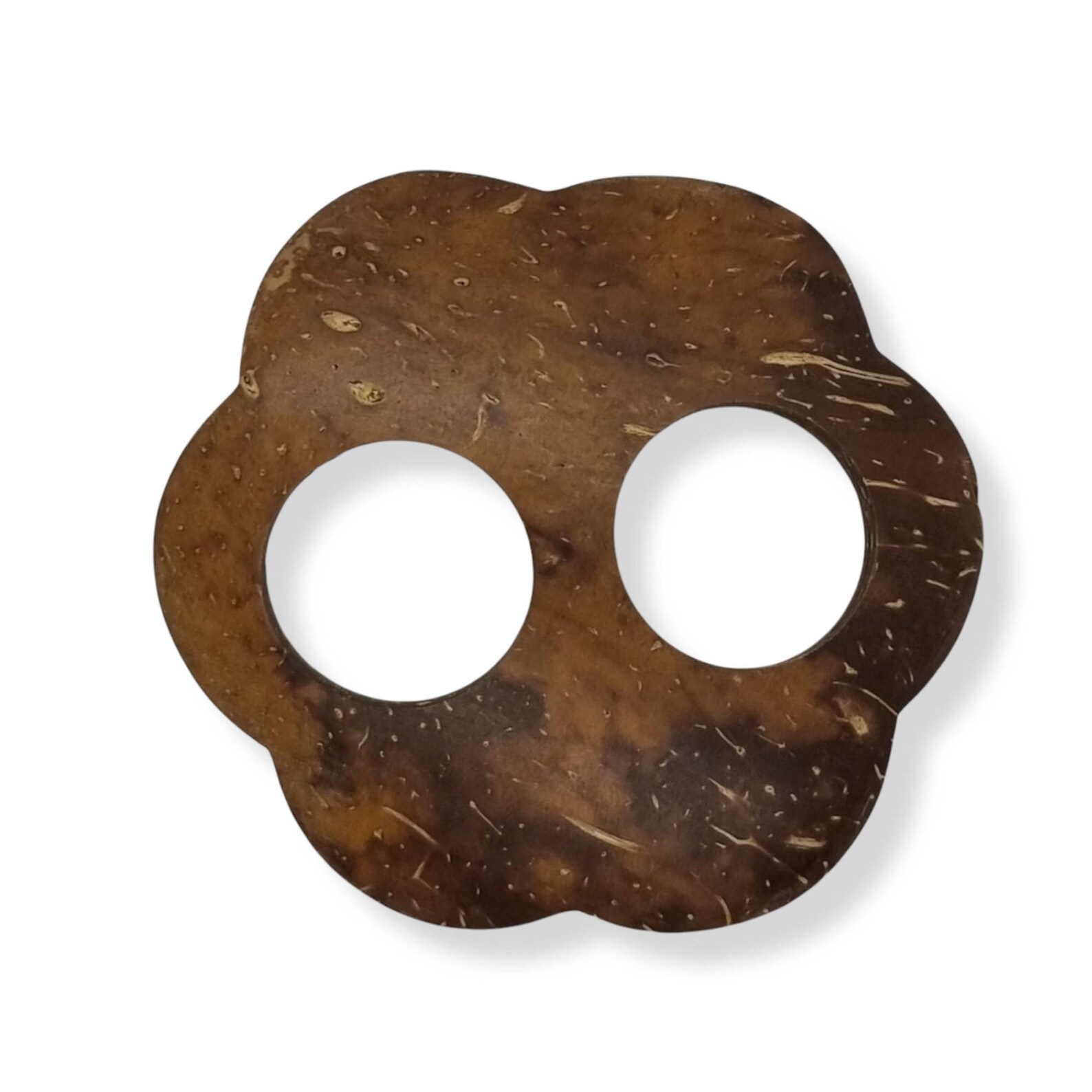 Coconut Shell Sarong Clip, Scarf Holder, Round, Flower, Heart, Oval ...