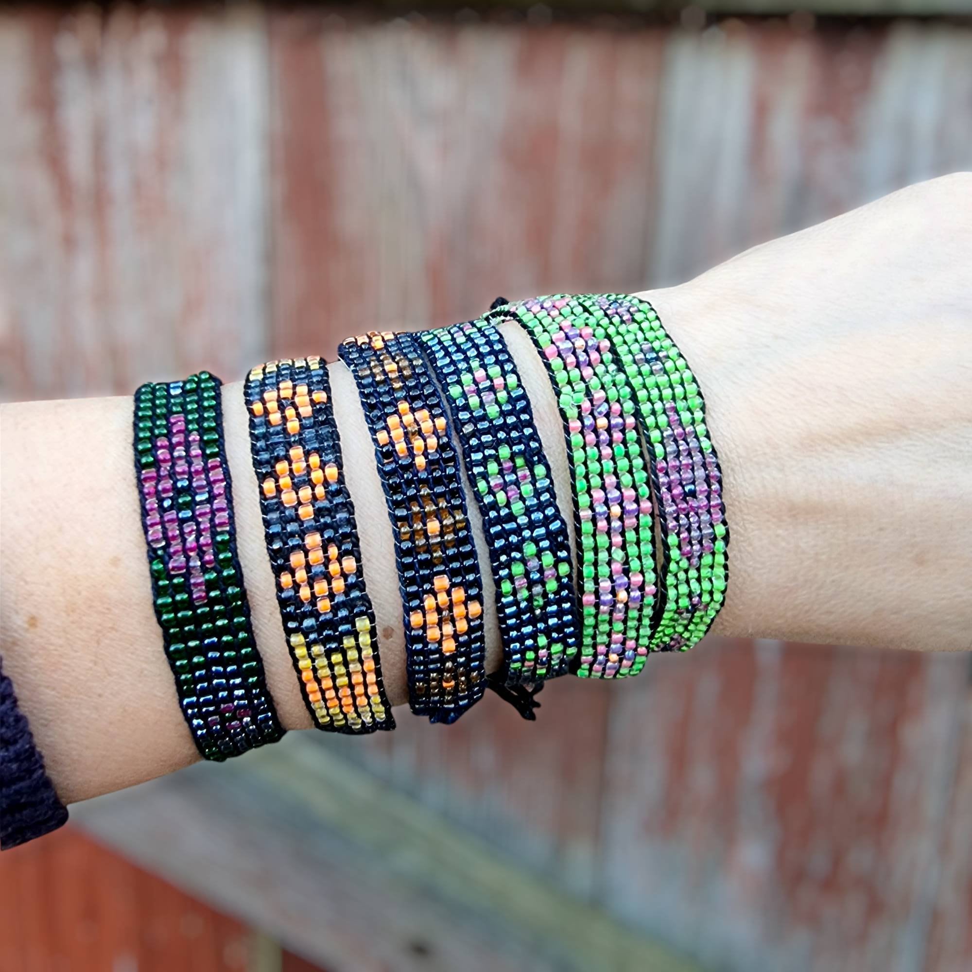 Beaded Friendship Bracelets/hand | Etsy