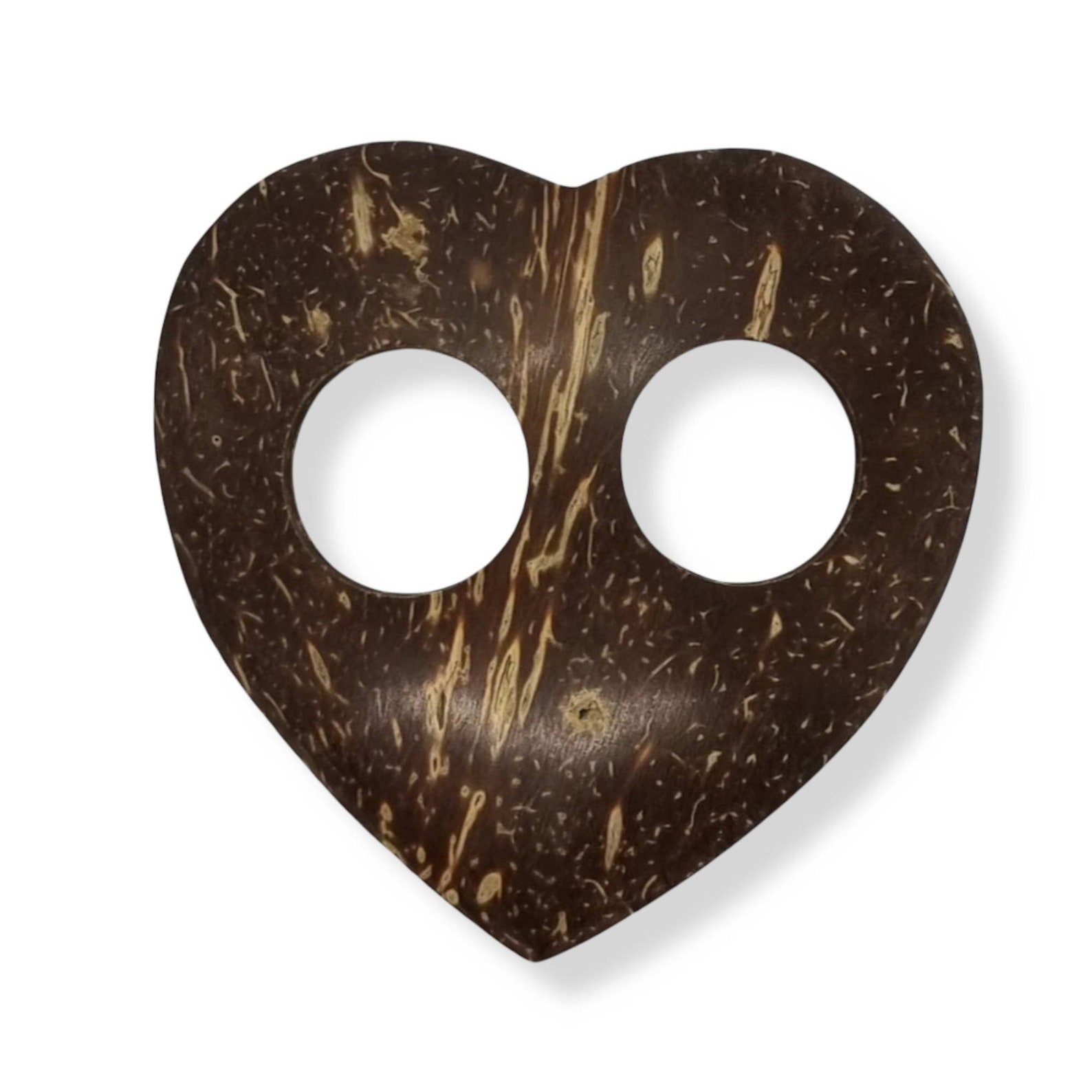 Coconut Shell Sarong Clip Scarf Holder Round Flower Heart - Etsy UK