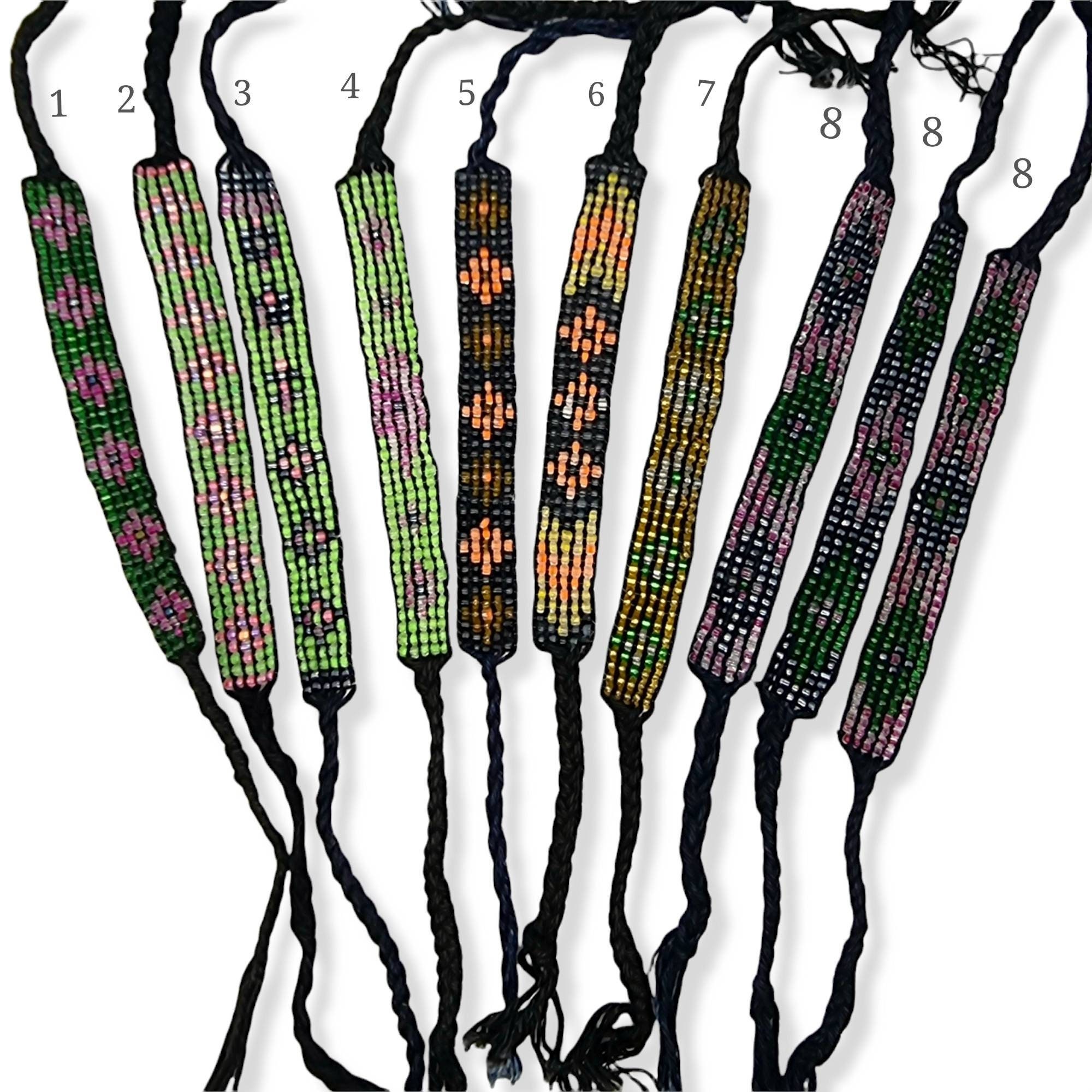 Beaded Friendship Bracelets/hand | Etsy