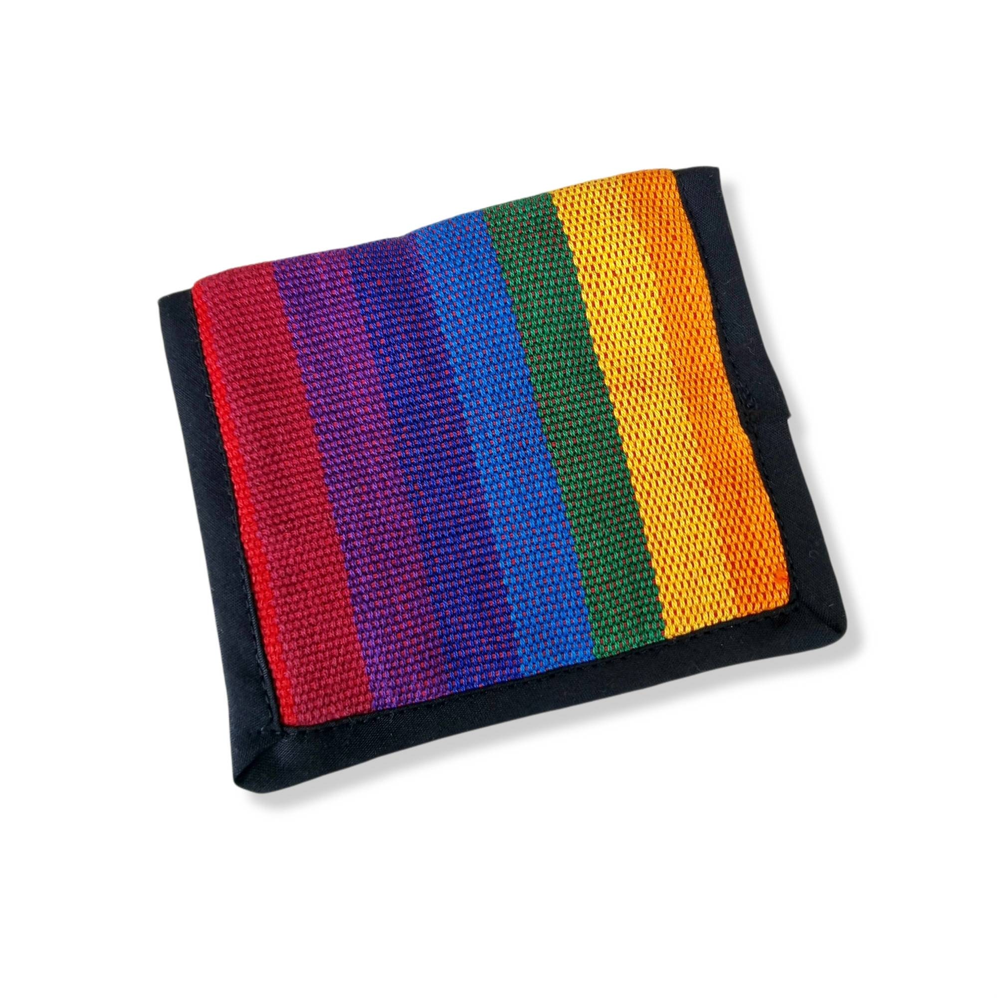 Guatemalan Mayan Wallet/ Rainbow Colour Wallet/ Multicolour Wallet ...