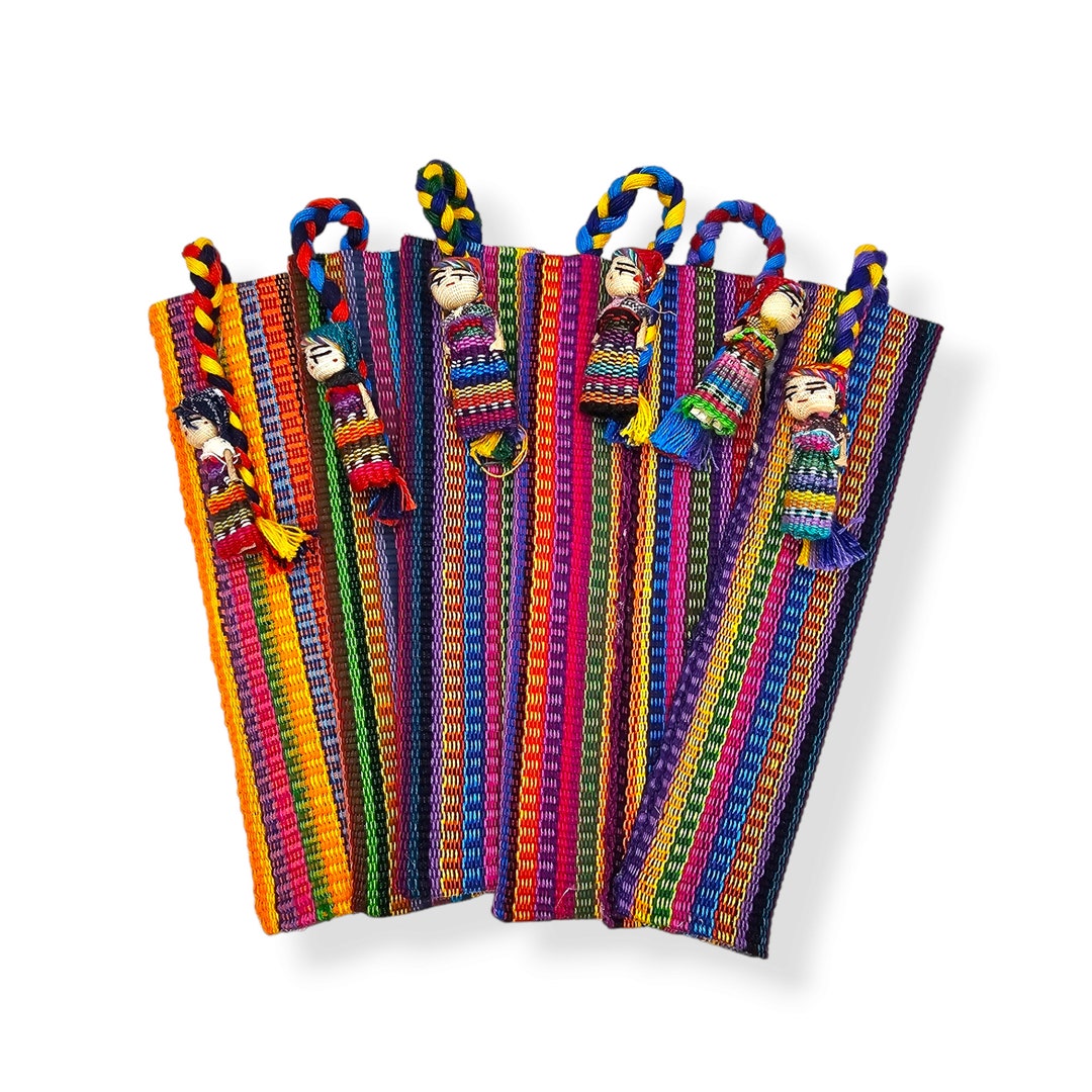 Guatemalan Textile Worry Doll Bookmark - Fair Trade Artisan Made ...