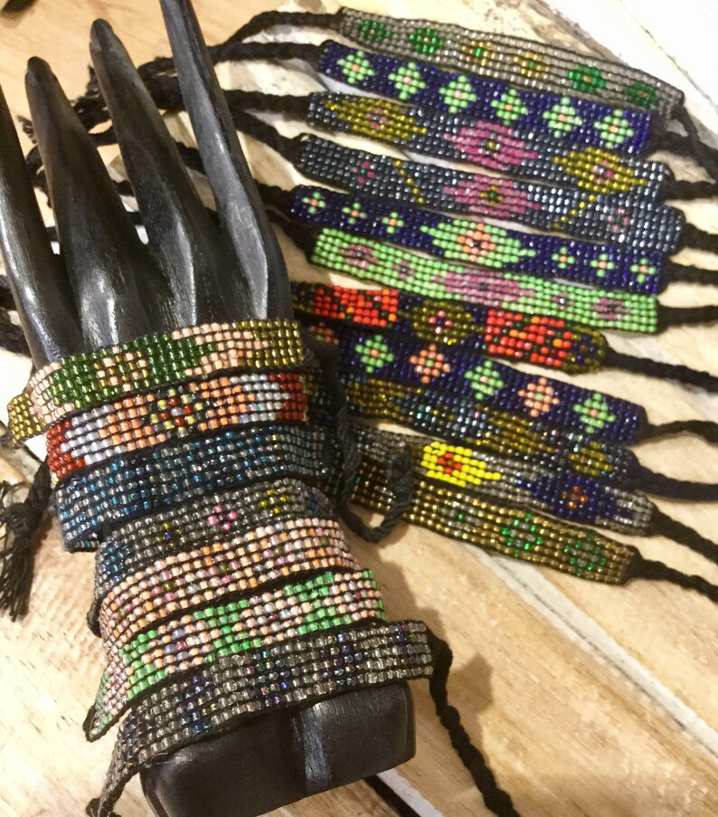 Beaded Friendship Bracelets/Hand | Etsy