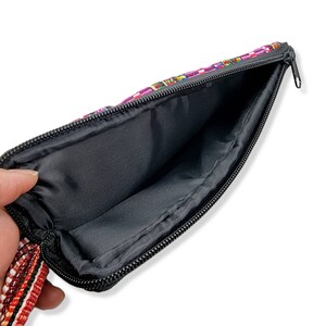 Calla Lily Motif Purse Boho Hippie Embroidered Clutch Floral Eyeglasses ...