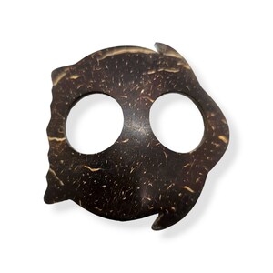 Coconut Shell Sarong Clip, Scarf Holder, Round, Flower, Heart, Oval ...
