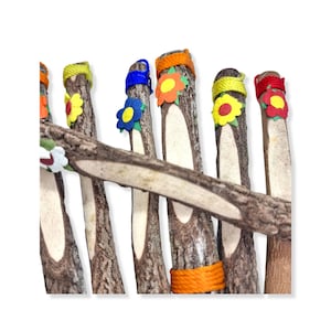 Twig Wooden Pencils, Set of 3 Wooden Twig Pencils, Rustic Wooden ...