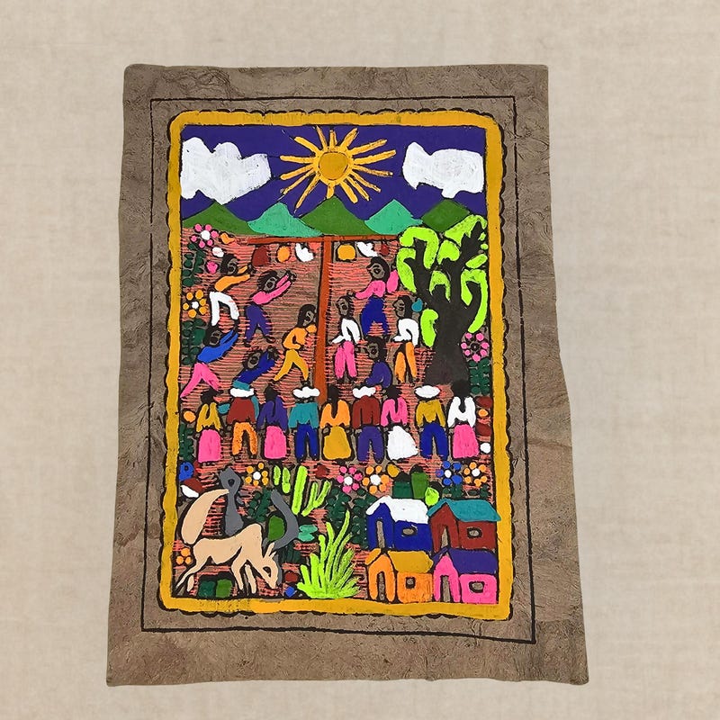 Amate Bark Painting - Etsy