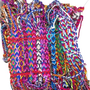 Bulk Friendship Bracelets - Wholesale Cotton String Bracelets- Hippie ...