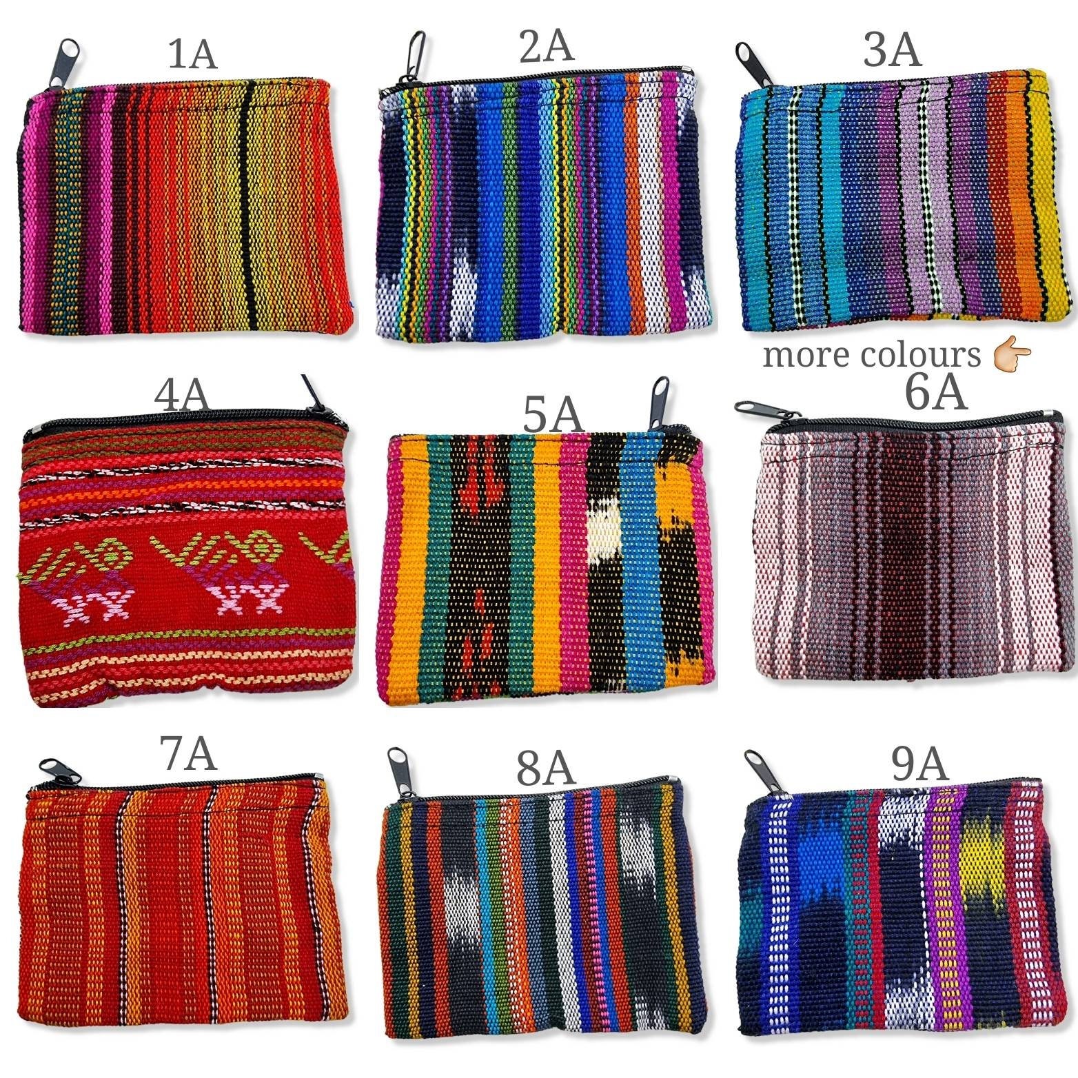 Woven Guatemalan Coin Purse Boho Chic Coin Bag Small - Etsy UK