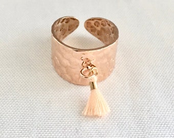 Tassel ring | Etsy
