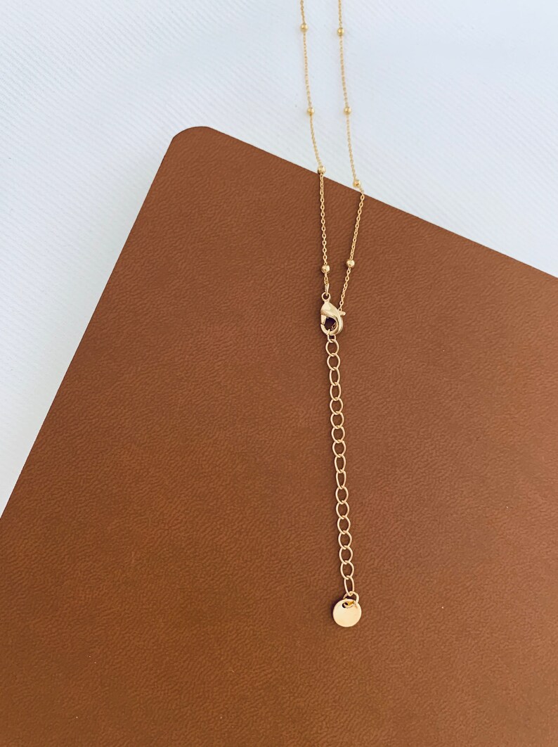 Collier fin pendentif pierre labradorite / Collier femme | Etsy