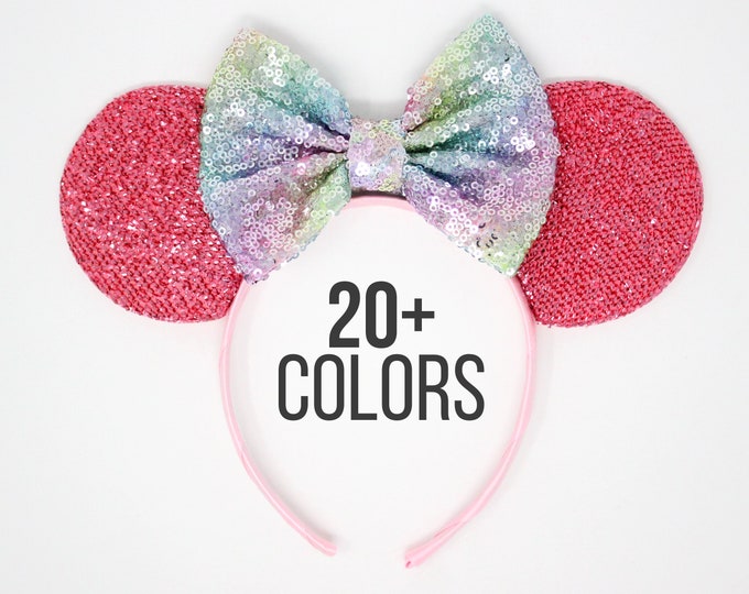 Mouse Ears One Size Mouse Ear Headband for Adults and Kids - Etsy