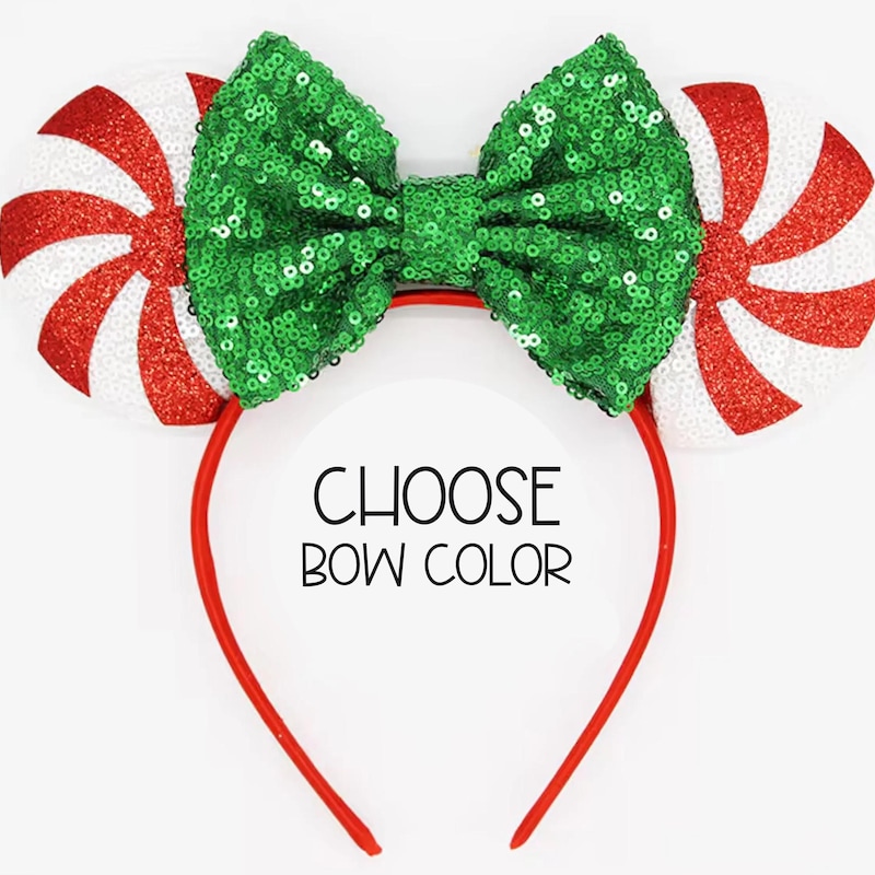 Holiday Peppermint Ears - Etsy