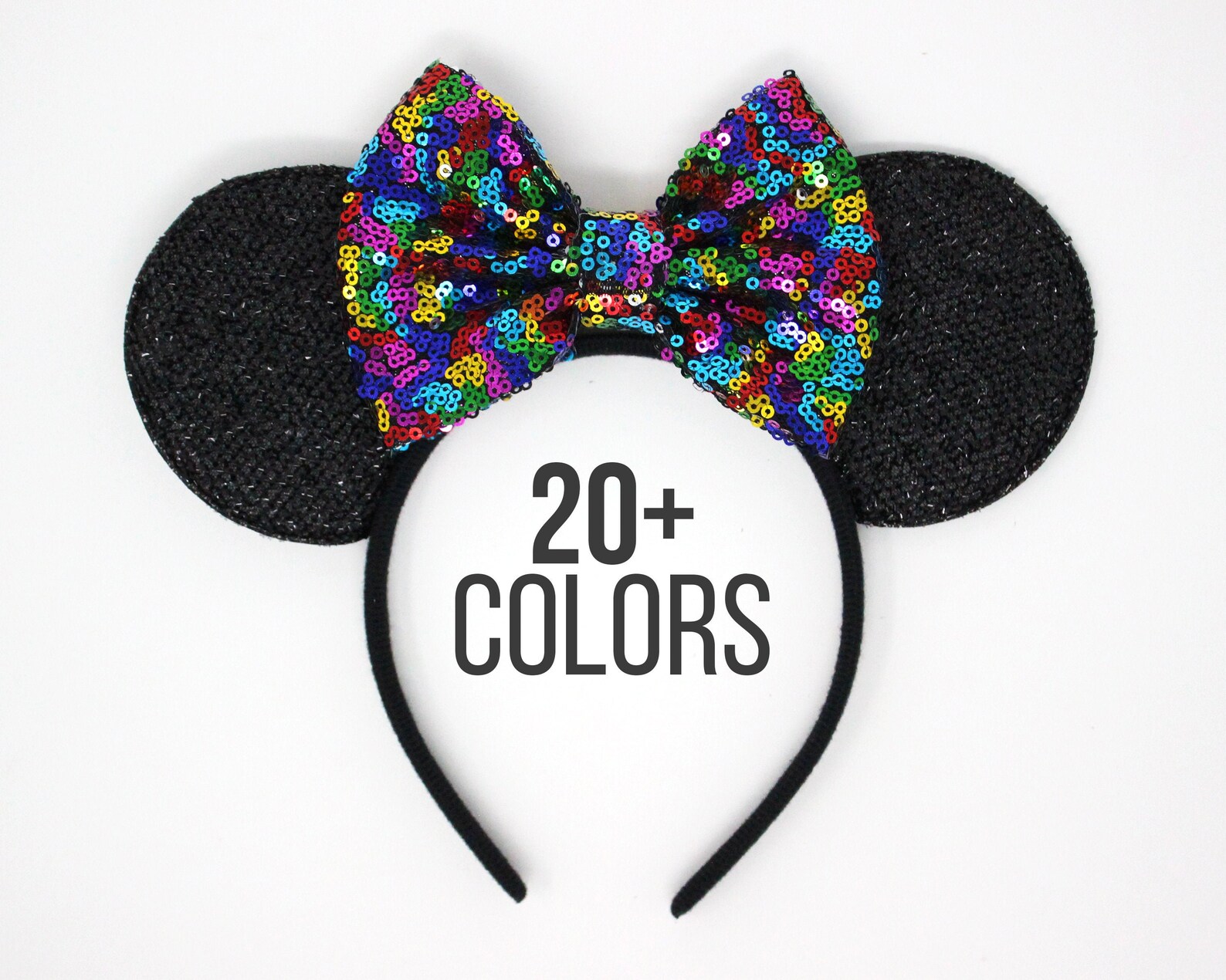 Mouse Ears One Size Mouse Ear Headband for Adults and Kids - Etsy